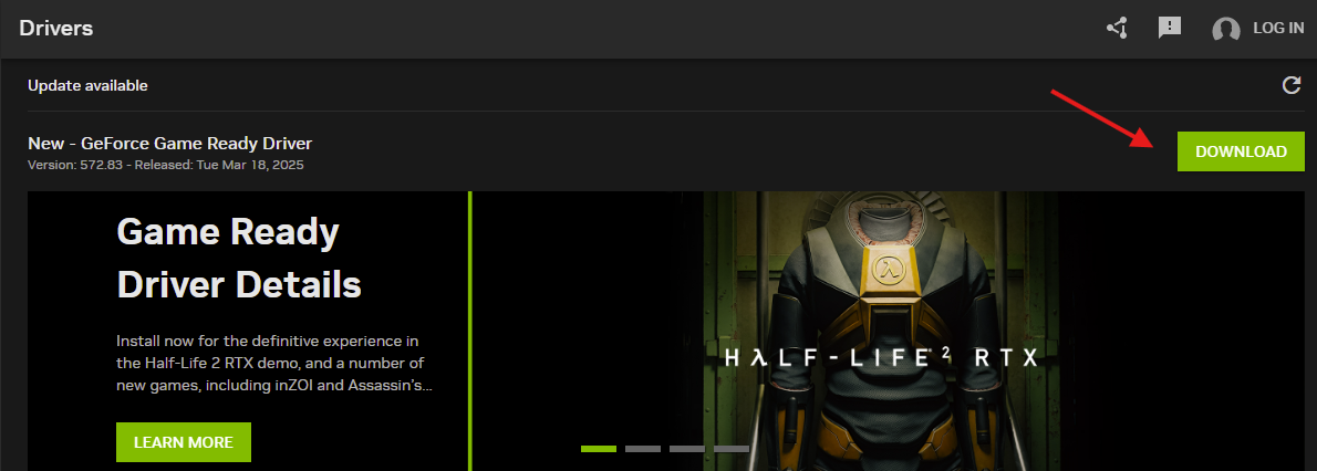 How to Update Graphics Card Drivers Through the NVIDIA App – Knowledge Base