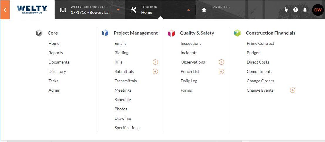 Getting Started in Procore – Knowledge Base