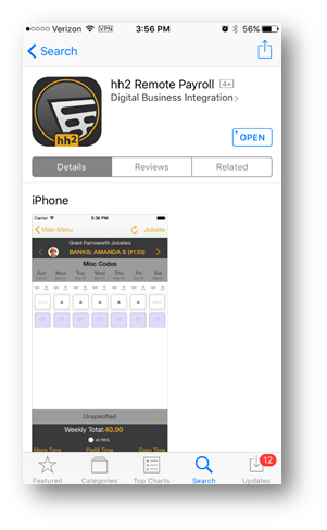 Using hh2 Mobile App – Knowledge Base